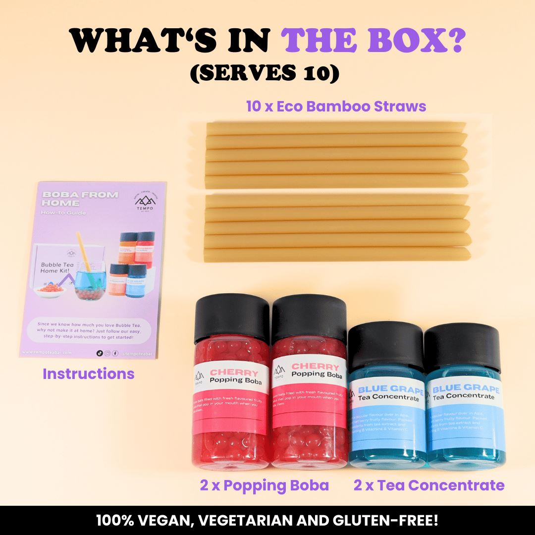 Bubble Tea Kit | Make Your Own Bubble Tea at Home – Tempo Tea Bar
