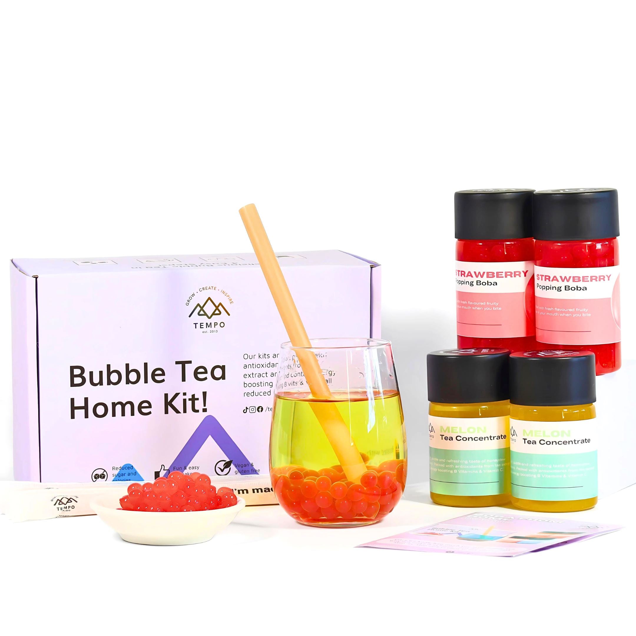 Bubble Tea Kit | Make Your Own Bubble Tea at Home – Tempo Tea Bar