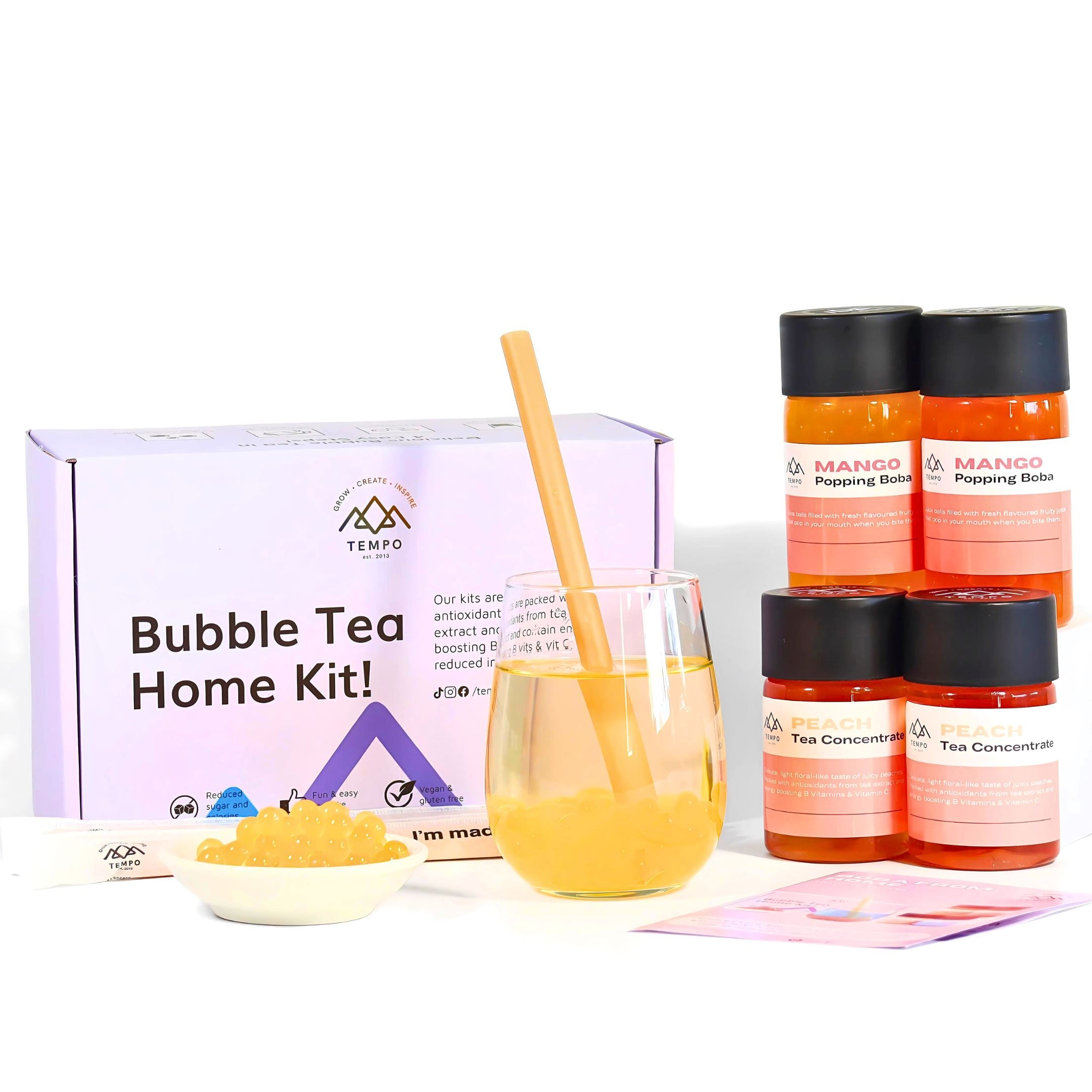 Bubble Tea Kit | Make Your Own Bubble Tea at Home – Tempo Tea Bar