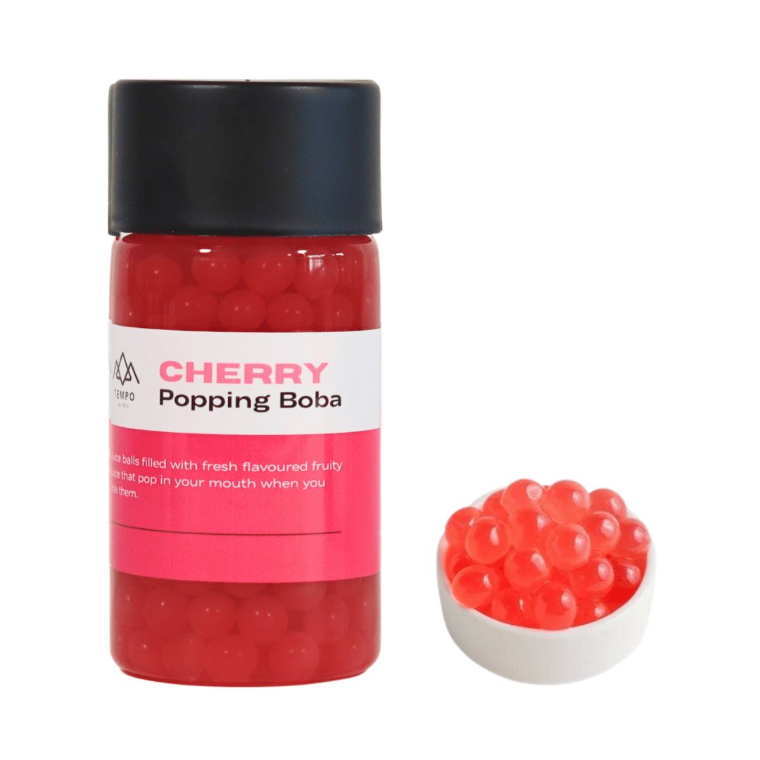 Cherry Popping Boba for Bubble Tea (250g) – Tempo Tea Bar
