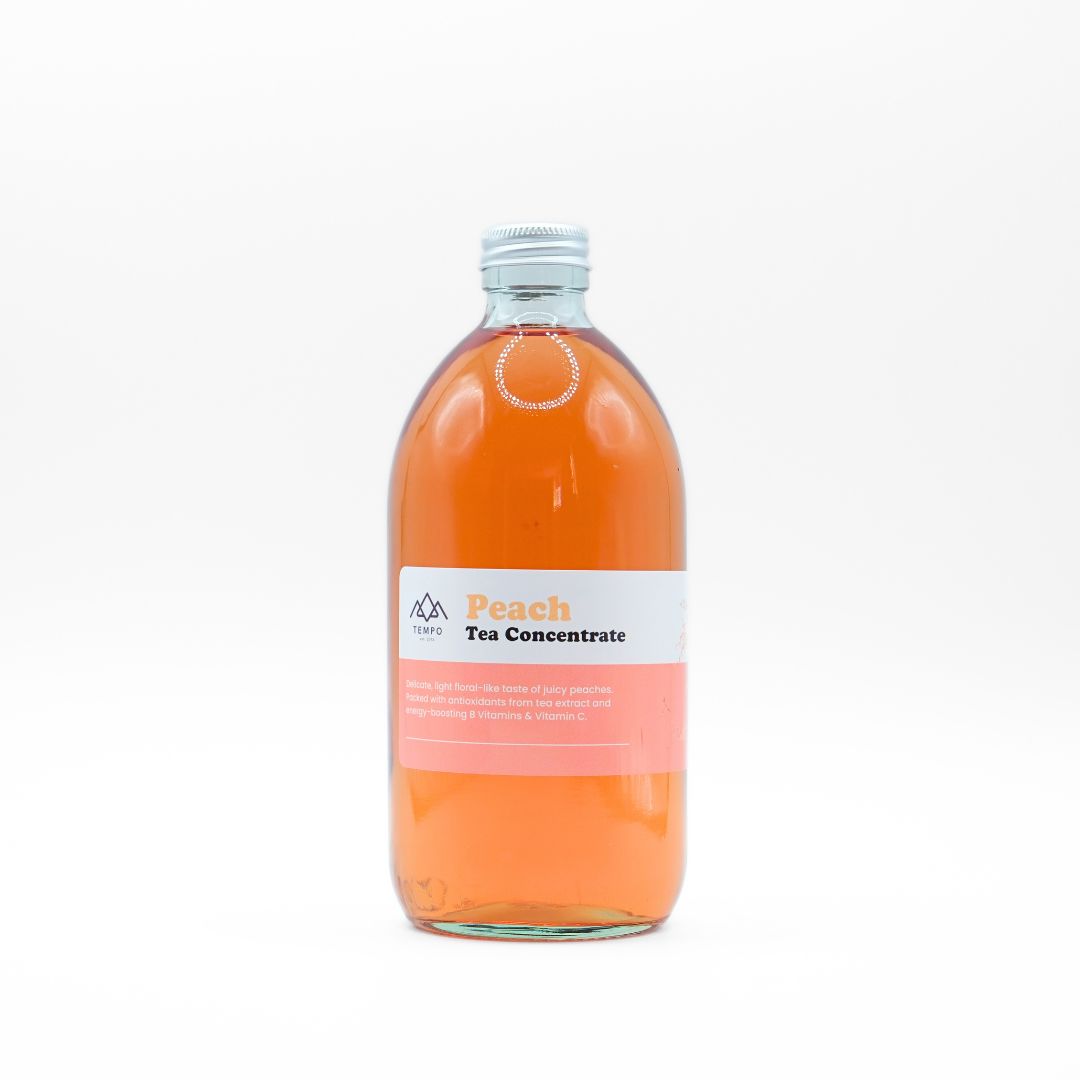 Peach Tea Concentrate for Fruit Bubble Tea (500ml) – Tempo Tea Bar