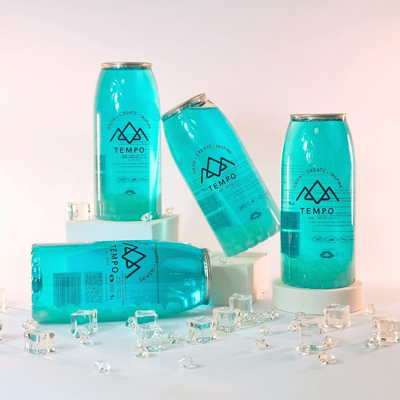 Bubble Tea Cans | Blue Blast - 4 Pack – Tempo Tea Bar